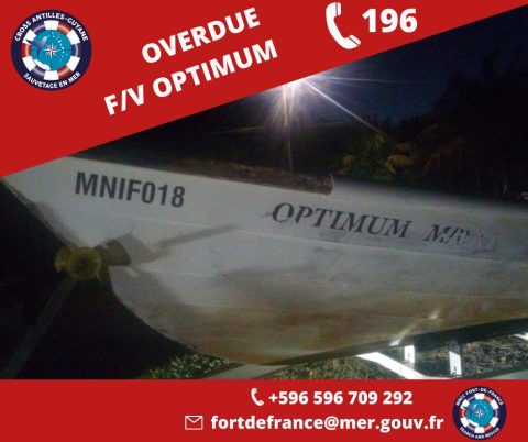 Bolo for MV OPTIMUN Montserrat | Boat Watch, International search aid ...